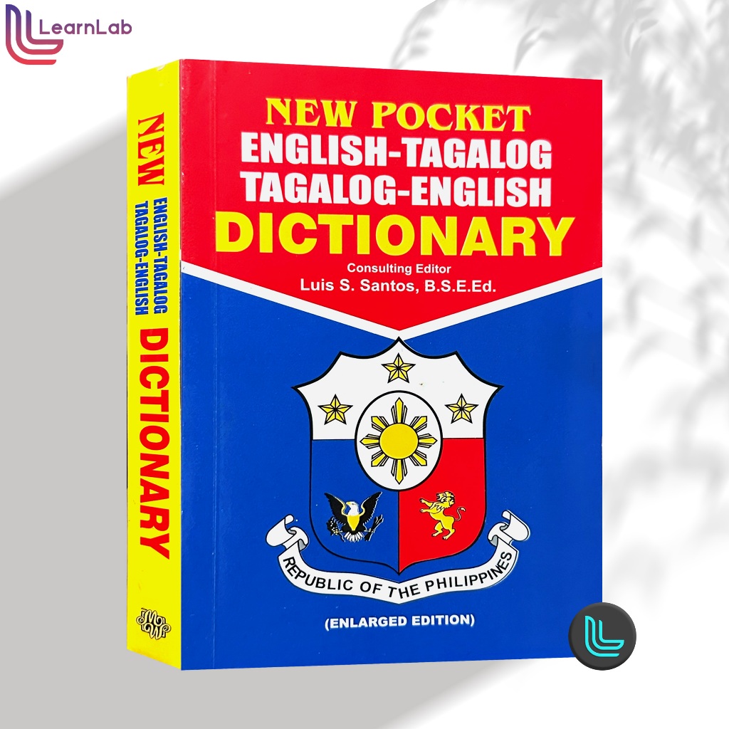 NEW POCKET ENGLISH - TAGALOG - ENGLISH DICTIONARY by Luis Santos ...