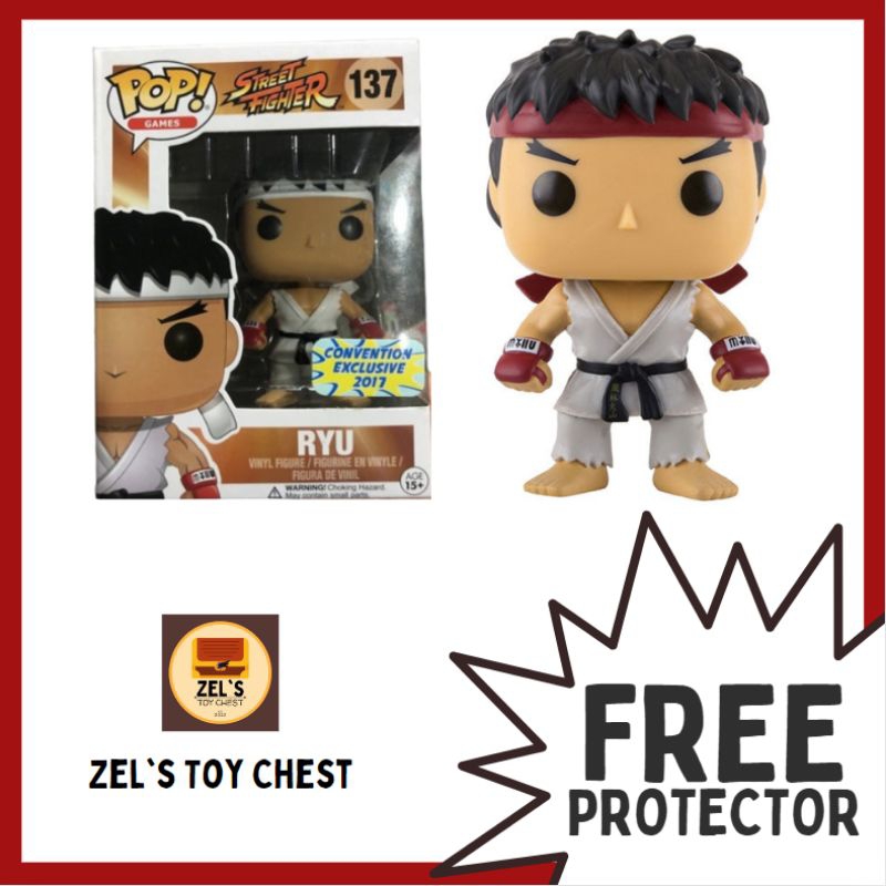 Funko Pop! Street Fighter: Ryu - Summer Convention 2017 with Free ...