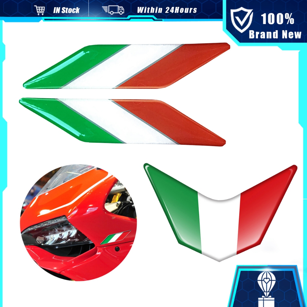Motor Decals Sticker Waterproof Italy Sticker Car Bike Accessories PVC ...