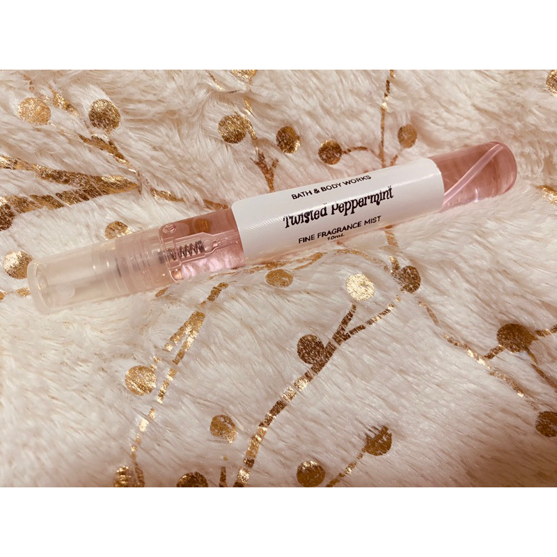twisted peppermint (bath&bodyworks 10ml spray) | Shopee Philippines
