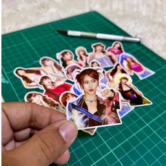 BINI CHIBI STICKER LAMINATED WATERPROOF - 12PCS PER SET | Shopee ...