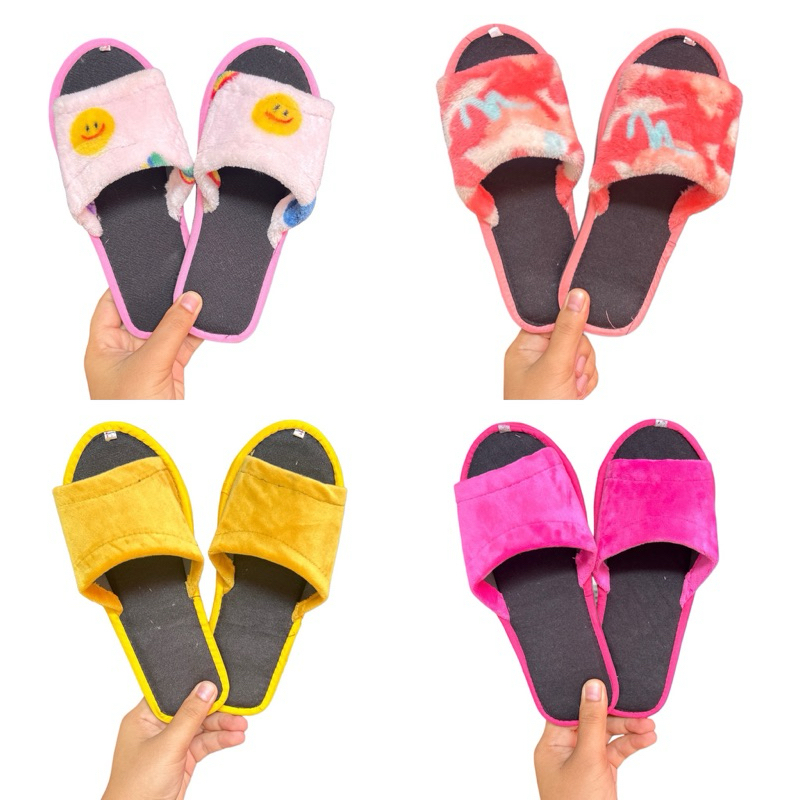 Tsinelas Pambahay | WOMEN Indoor Home Slippers Bedroom Slippers MAGAAN ...