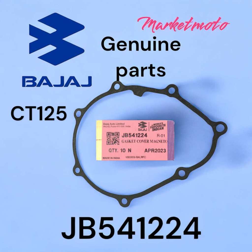 CT125 CT 125 BAJAJ gasket magneto side (STATOR) LEFT JB541224 | Shopee ...