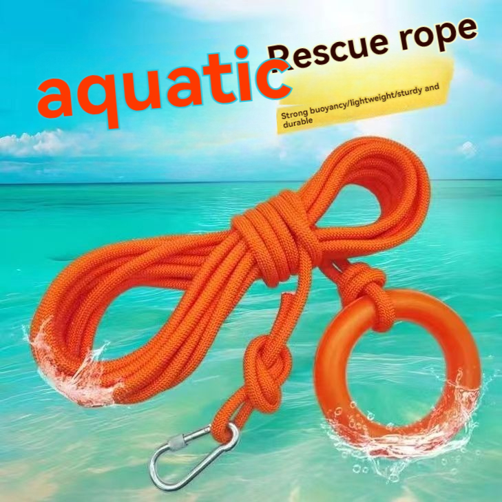 Reflective water rescue rope Open water rescue rope Lightweight rope ...
