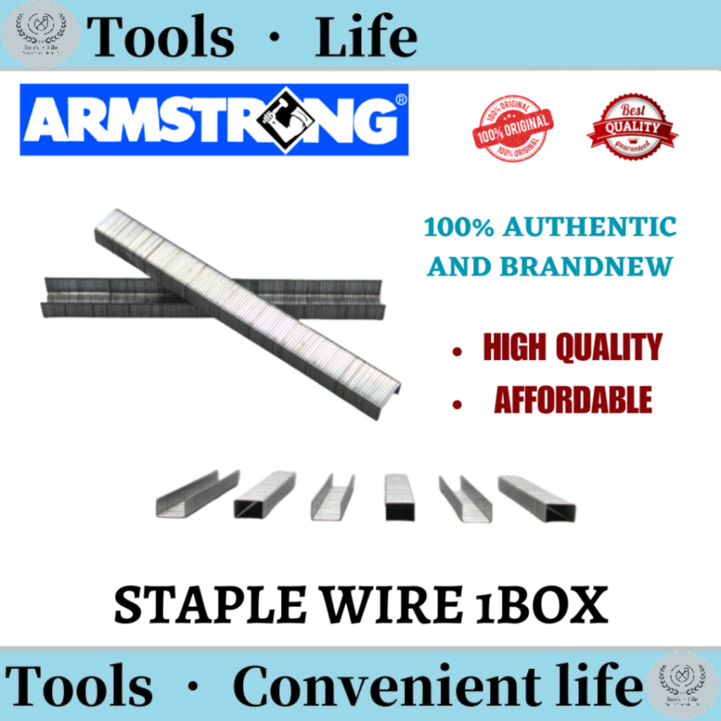 STAPLE WIRE 1 BOX FOR GUN TACKER | Shopee Philippines