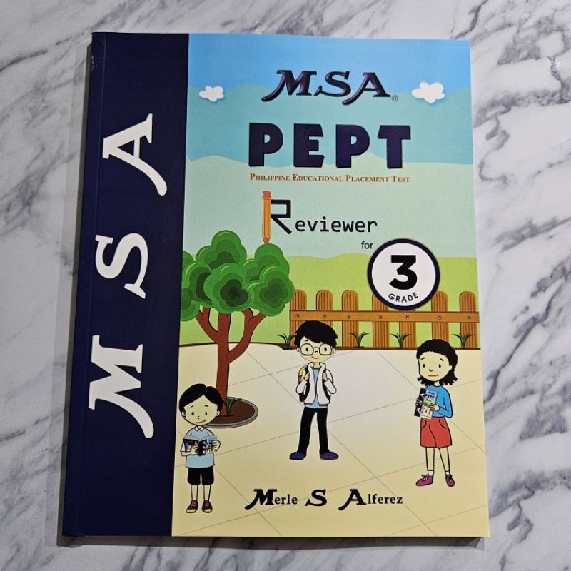 MSA PEPT Philippine Educational Placement Test Reviewer for Grade 3 By ...
