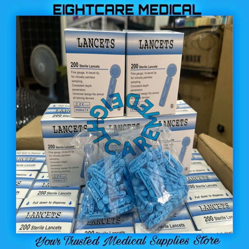 Universal Round Lancets I Blood Lancet 200pieces | Shopee Philippines