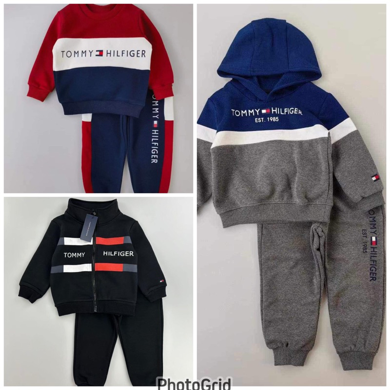Tommy Tracksuit for boys 2yo to 10yo Sweatshirt hooded tracksuit ...