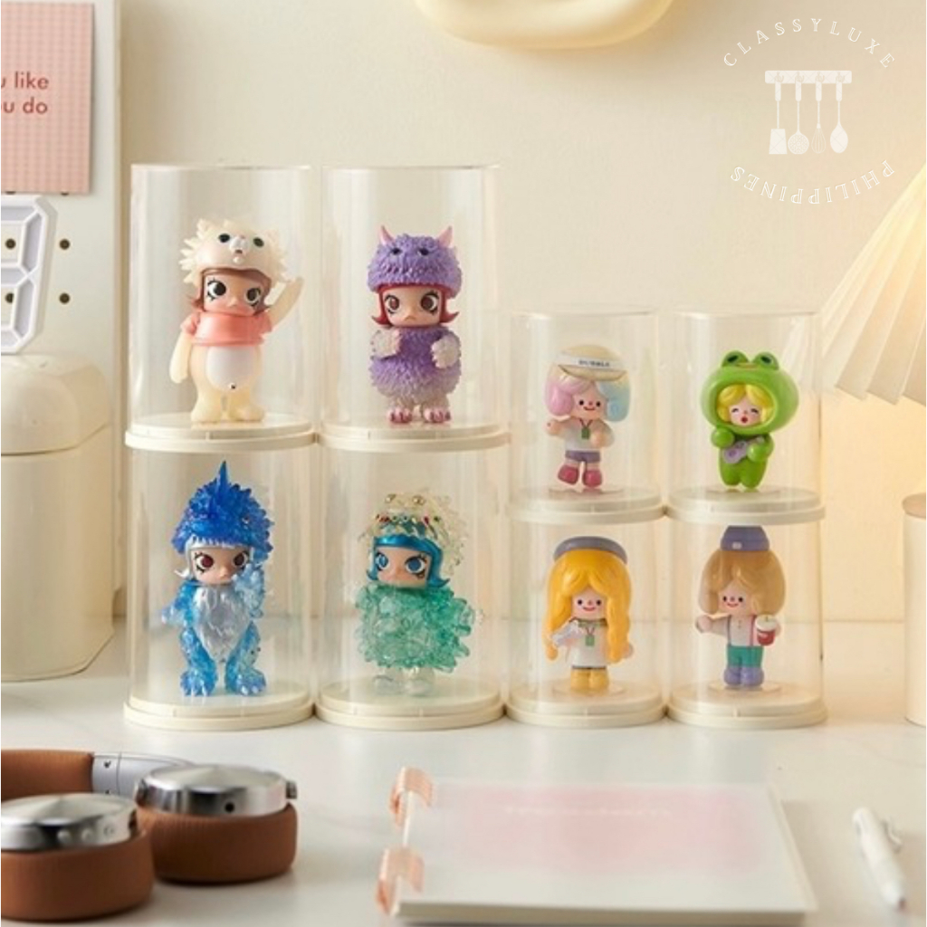 Classy Luxe Acrylic Display Case Popmart Storage Organizer Transparent ...