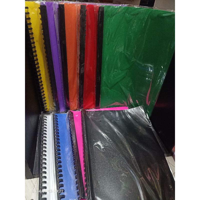 Clearbook Short 20 pages available in multiple colors | Shopee Philippines