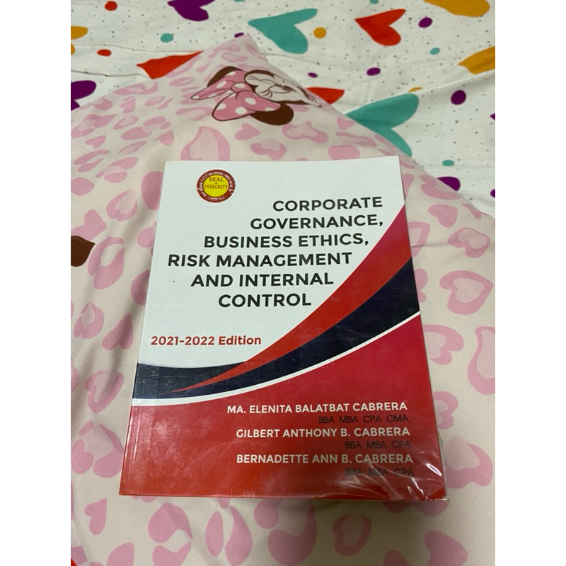 Corporate Governance, Business Ethics, Risk Management & Internal ...