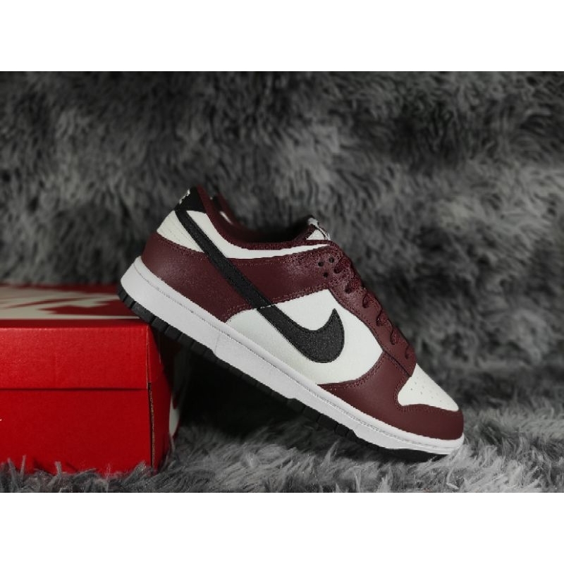 Authentic Nike Dunk Low Team Dark Red | Shopee Philippines