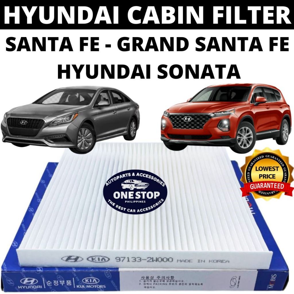 HYUNDAI CABIN FILTER FOR HYUNDAI SANTA FE- GRAND SANTA FE 2013 - UP ...