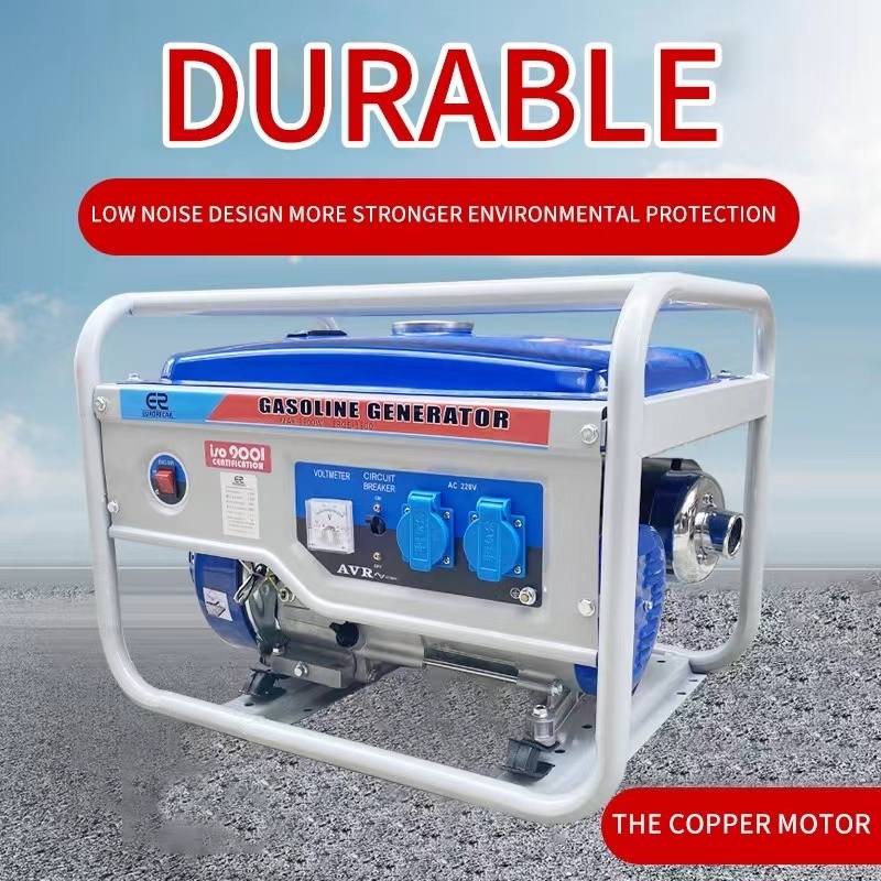 6000W Portable Gasoline Generator 4 Stroke 220V 60HZ Household Outdoor ...