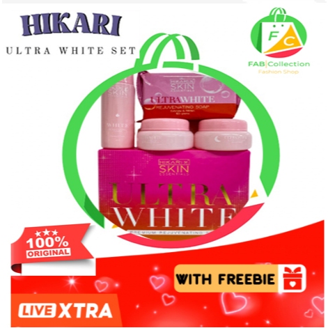 Hikari Ultra White Rejuvenating Set by Hikari Glow | Shopee Philippines