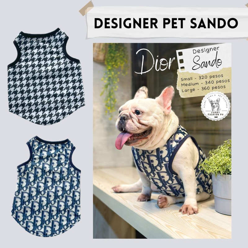 Pet Clothes - Designer Sando (Perfect for Philippine Climate) | Shopee ...