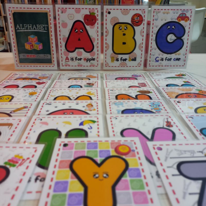 Educational Flashcards Alphabet Numbers Colors Shapes Occupation Solar ...