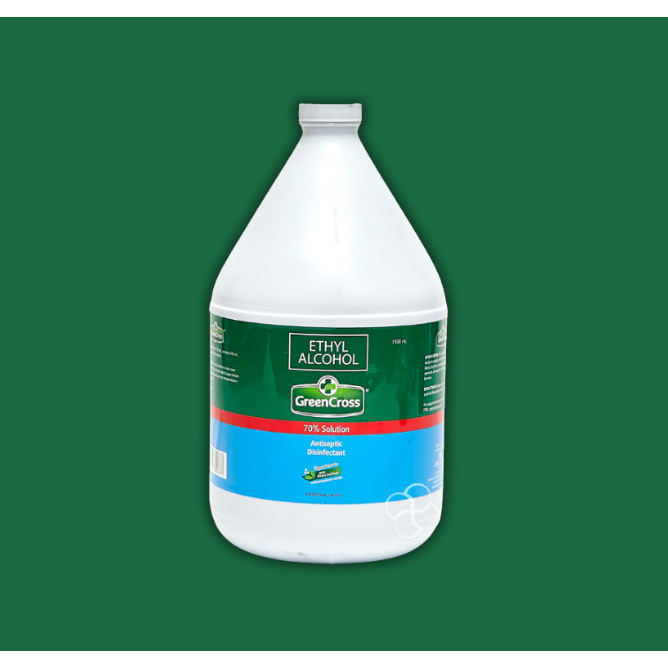 Green Cross Ethyl Alcohol 70% Solution 3500mL | Shopee Philippines