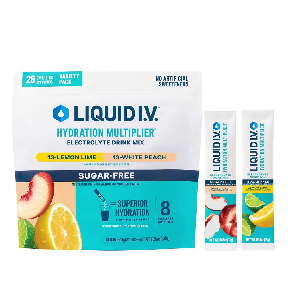 Liquid IV Sugar Free Electrolytes Hydration Multiplier Drink Mix SOLD ...