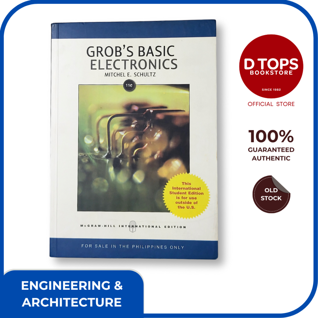 MCGRAW-HILL GROB'S BASIC ELECTRONICS International Student Edition by M. Schultz | Shopee ...