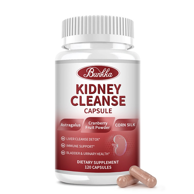 Bunkka Kidney Cleanse Capsules Support Kidneys Bladder & Urinary Tract Health Supplements ...