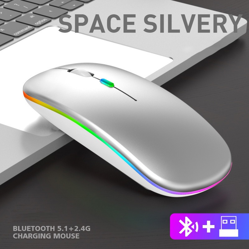 Mouse Bluetooth USB Wireless Mouse Multifunction Gaming Mouse ...