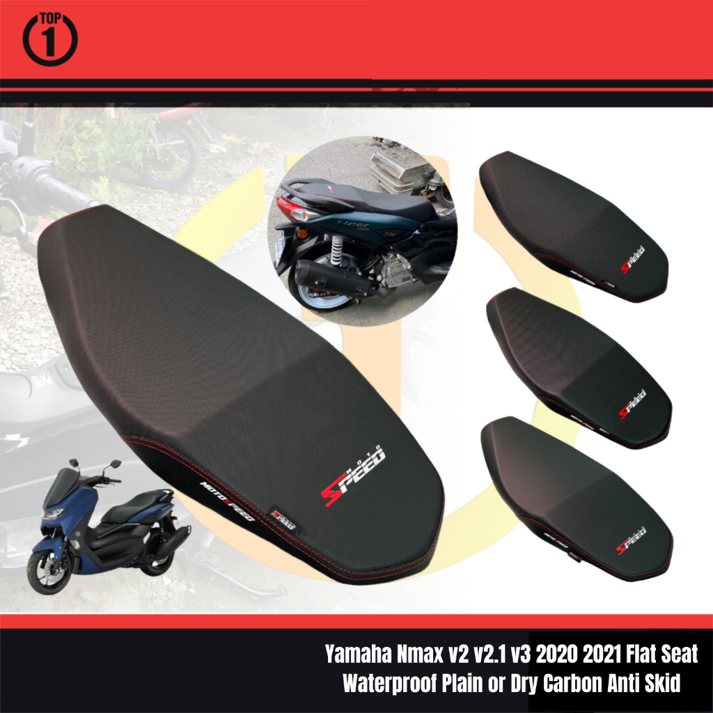 EVAN Business Yamaha Nmax v2 v2.1 Flat Seat Waterproof Plain or Dry ...