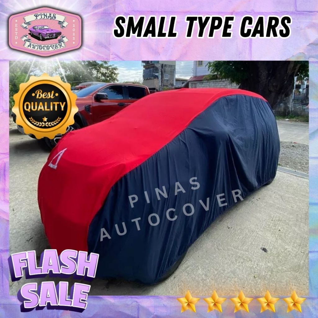 SMALL CAR HIGH QUALITY CAR COVER - SCRATCH, AND DUST PROOF - BUILT IN ...