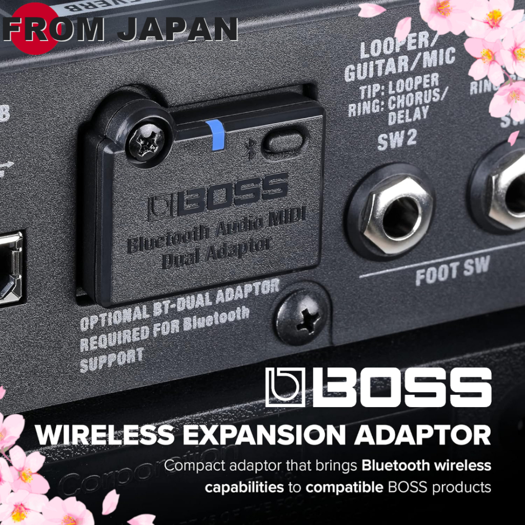 BOSS BT-DUAL Bluetooth Audio MIDI Dual Adaptor Direct from JAPAN ...