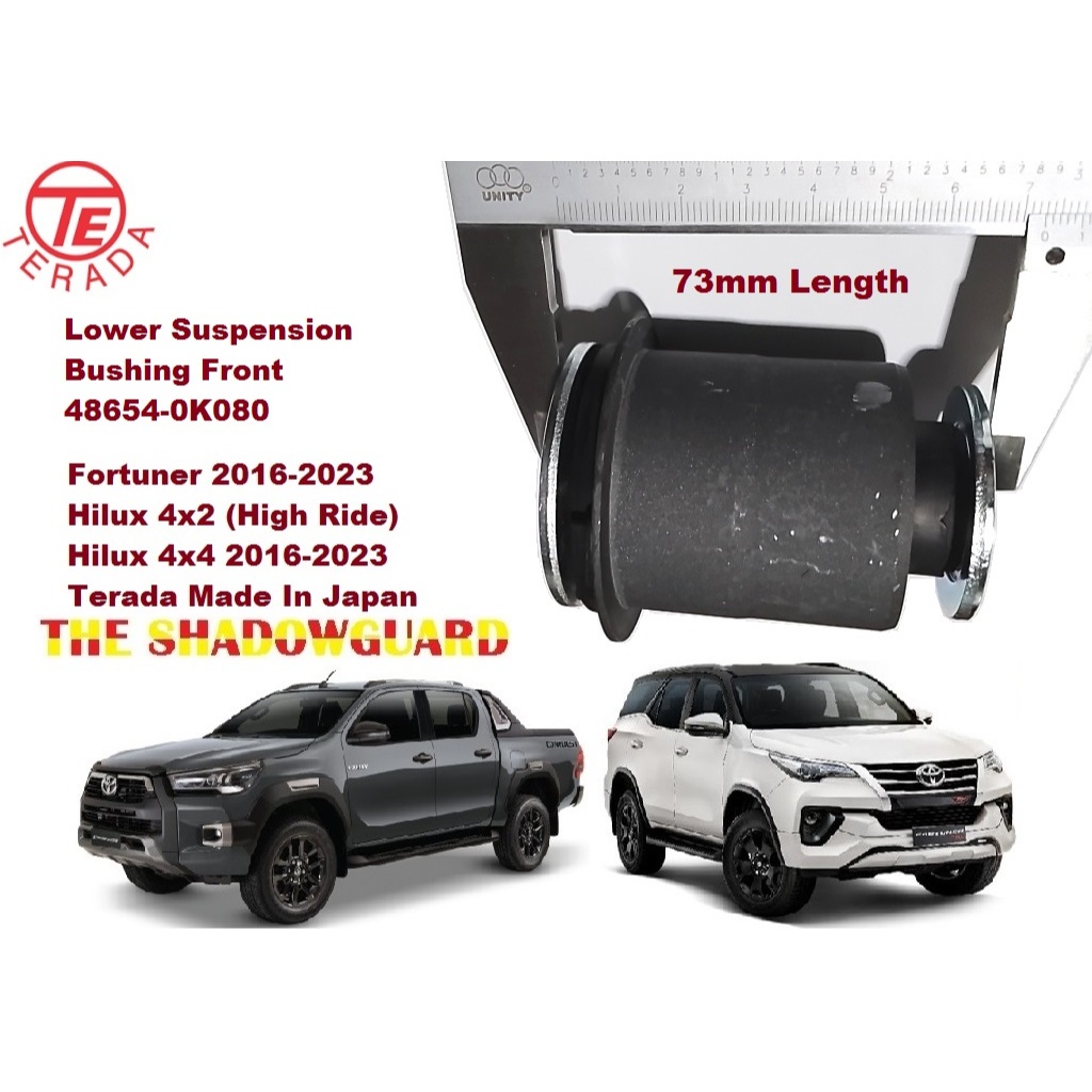 FRONT Bushing for Lower Suspension Arm Fortuner and Hilux High Ride ...