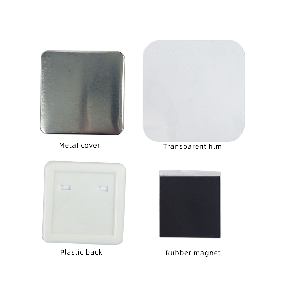 square badge magnet consumables blank | Shopee Philippines