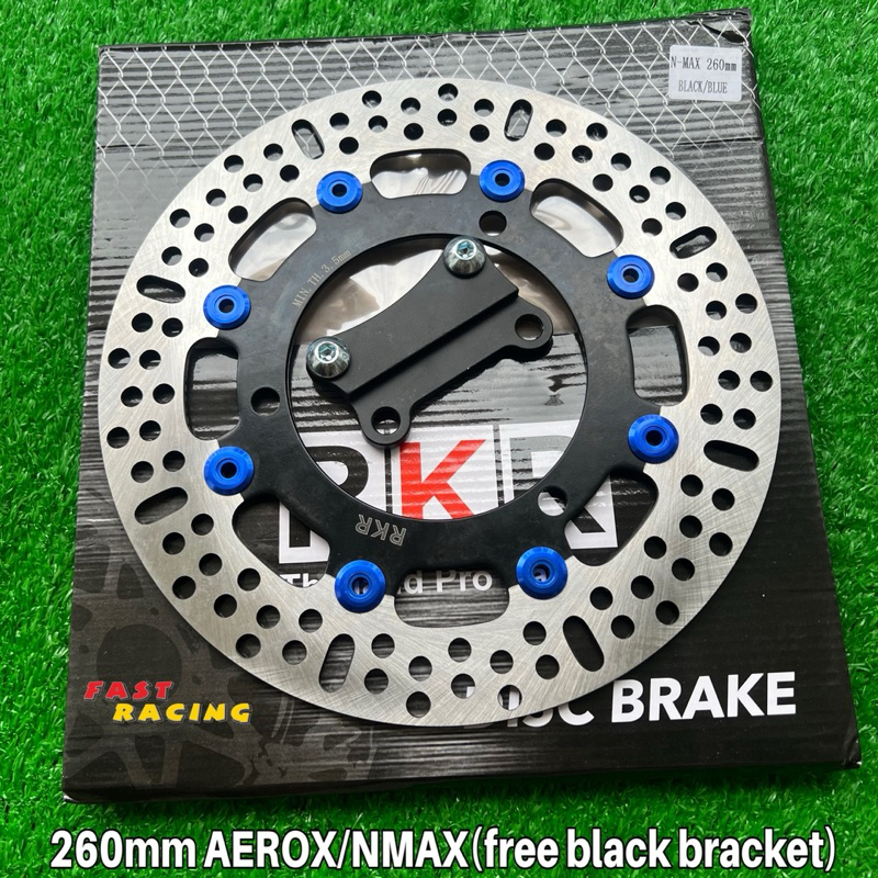 rotor disc brake big 260mm nmax aerox front No floating rear 230mm | Shopee Philippines