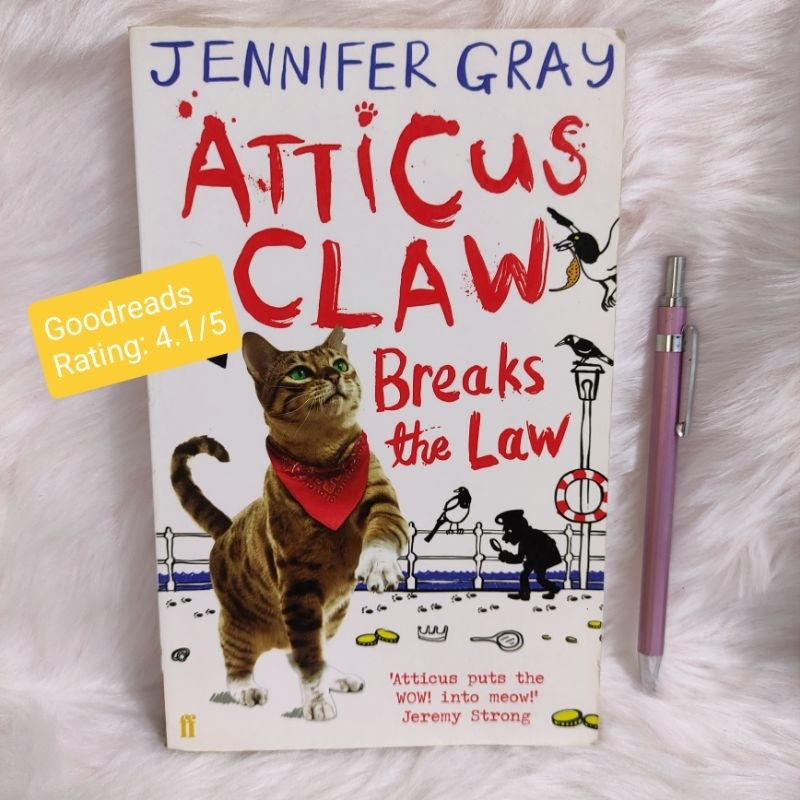 Atticus Claw - Breaks the Law by Jennifer Gray / Fantasy | Shopee ...