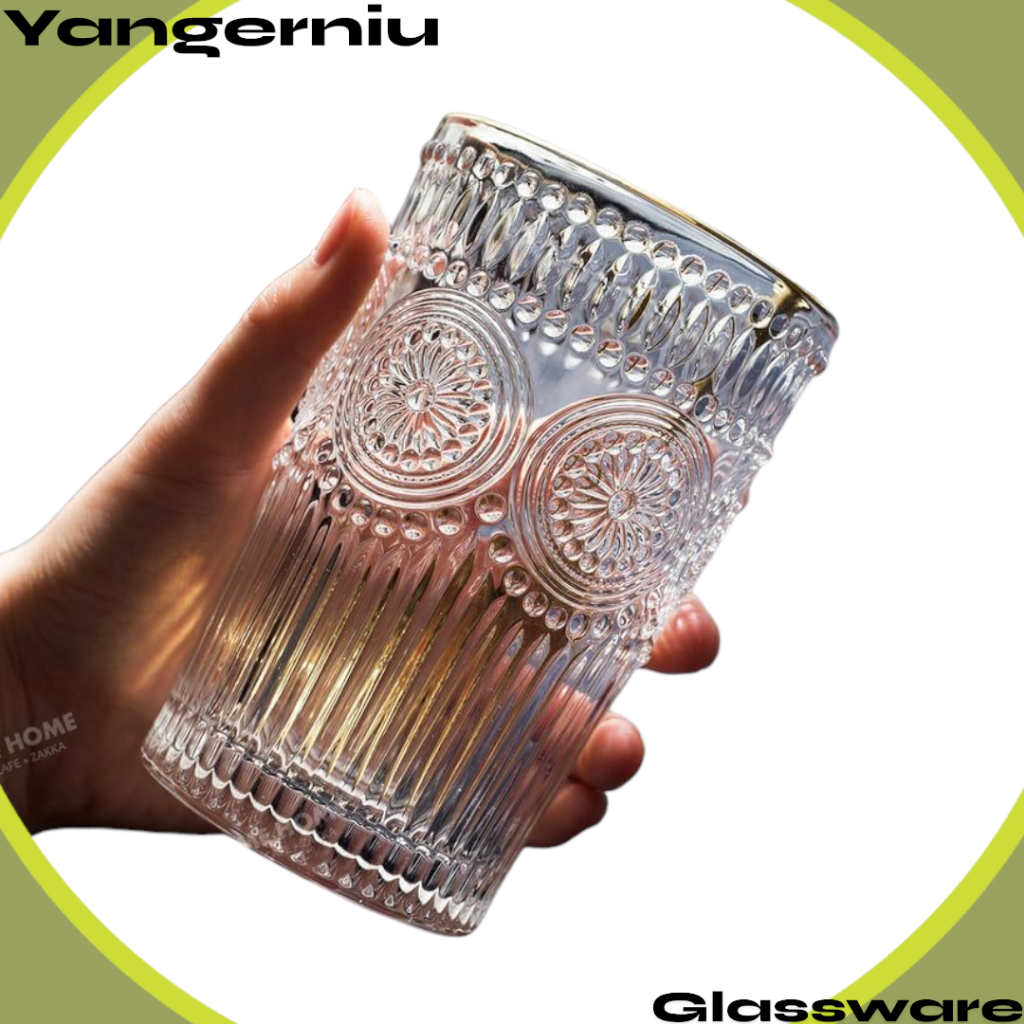 6pcs. set QIANLI GLASSWARE DRINKING GLASS | Shopee Philippines