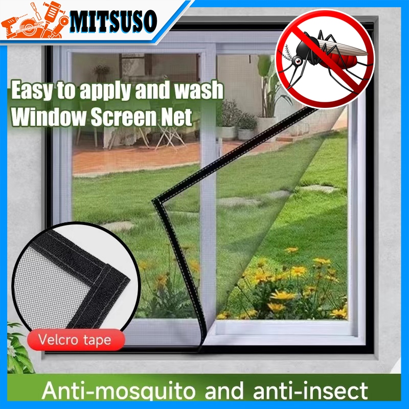 Window Net Mosquito Net For Window For Door Insect Self-adhesive ...