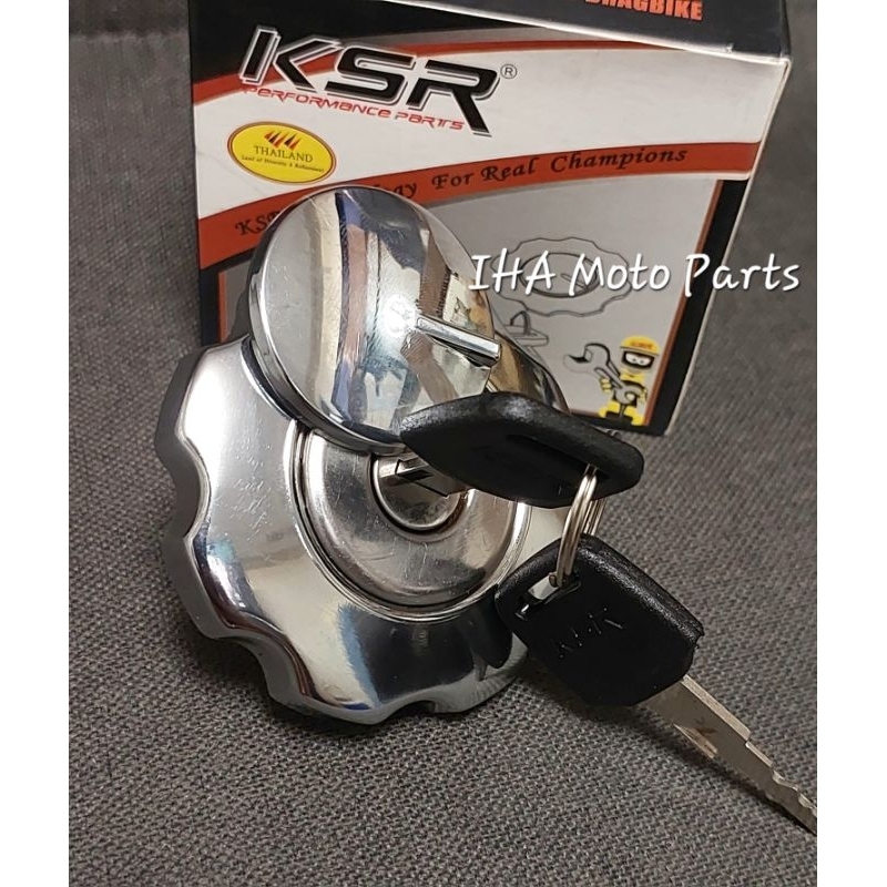 Fuel Tank Cap TMX/TM 125 (Black/Chrome) KSR Thailand | Shopee Philippines