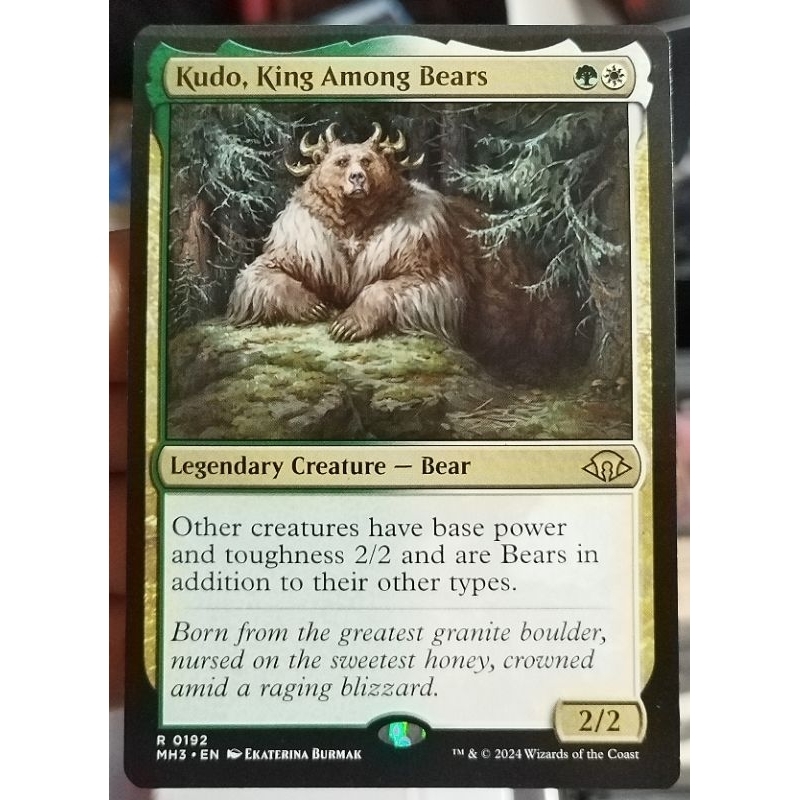 Kudo, King Among Bears (Magic the gathering) | Shopee Philippines