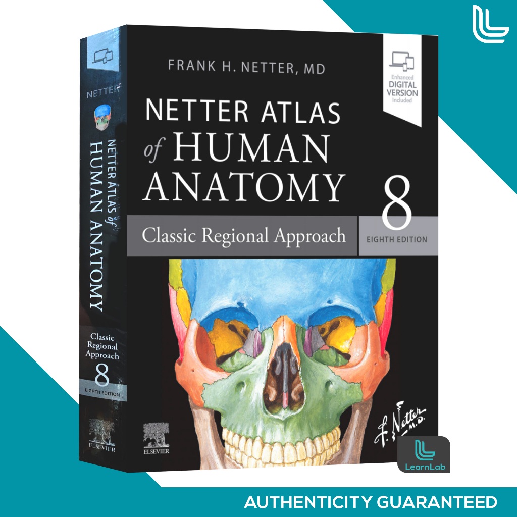 NETTER ATLAS of HUMAN ANATOMY 8 Eight Edition - Frank H. Netter, MD ...