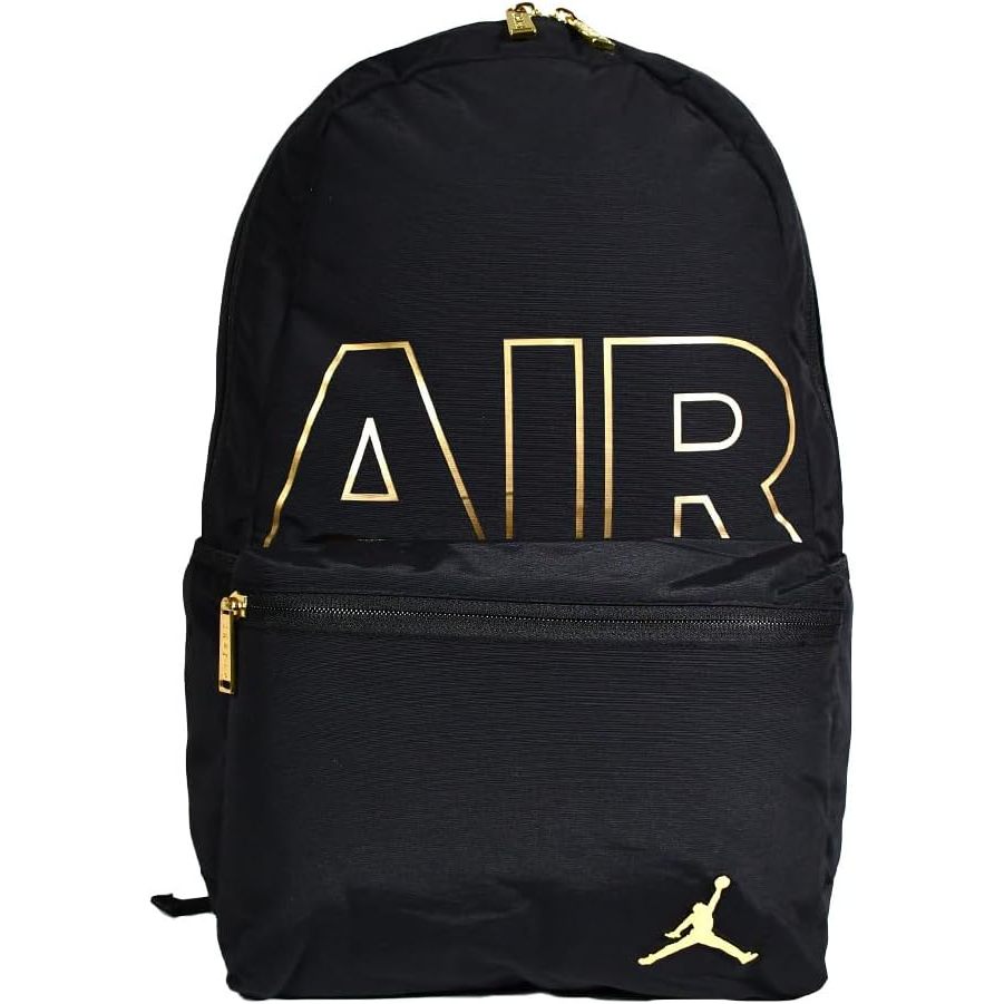 JORDAN AIR BACKPACK BLACK / GOLD - 9A0721-023 | Shopee Philippines