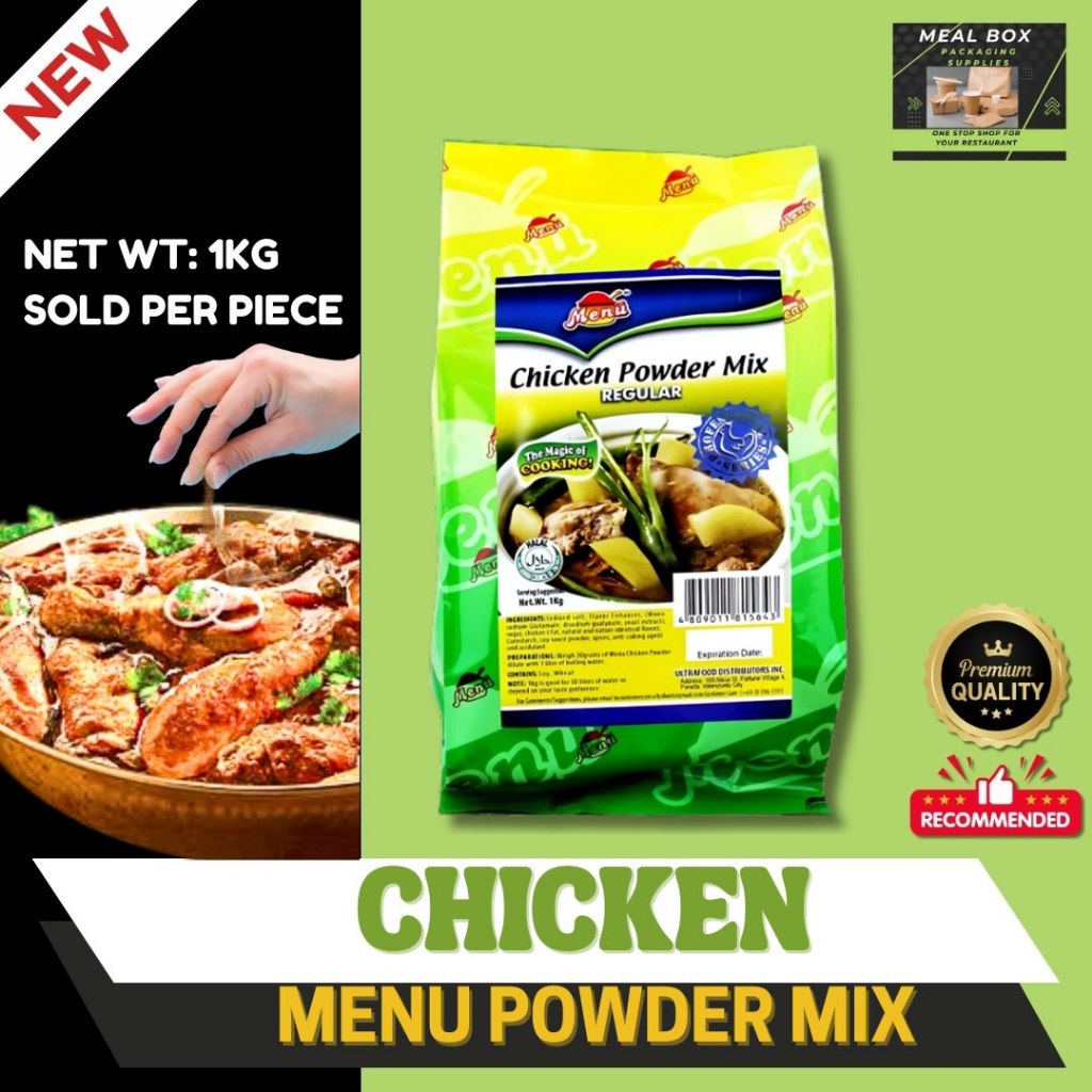 Menu Chicken Powder Seasoning Mix 1kg | Shopee Philippines