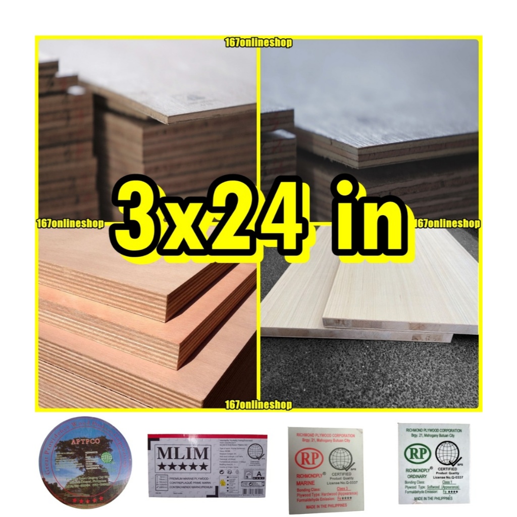 3x24 inches plywood plyboard marine ordinary pre cut custom cut ...