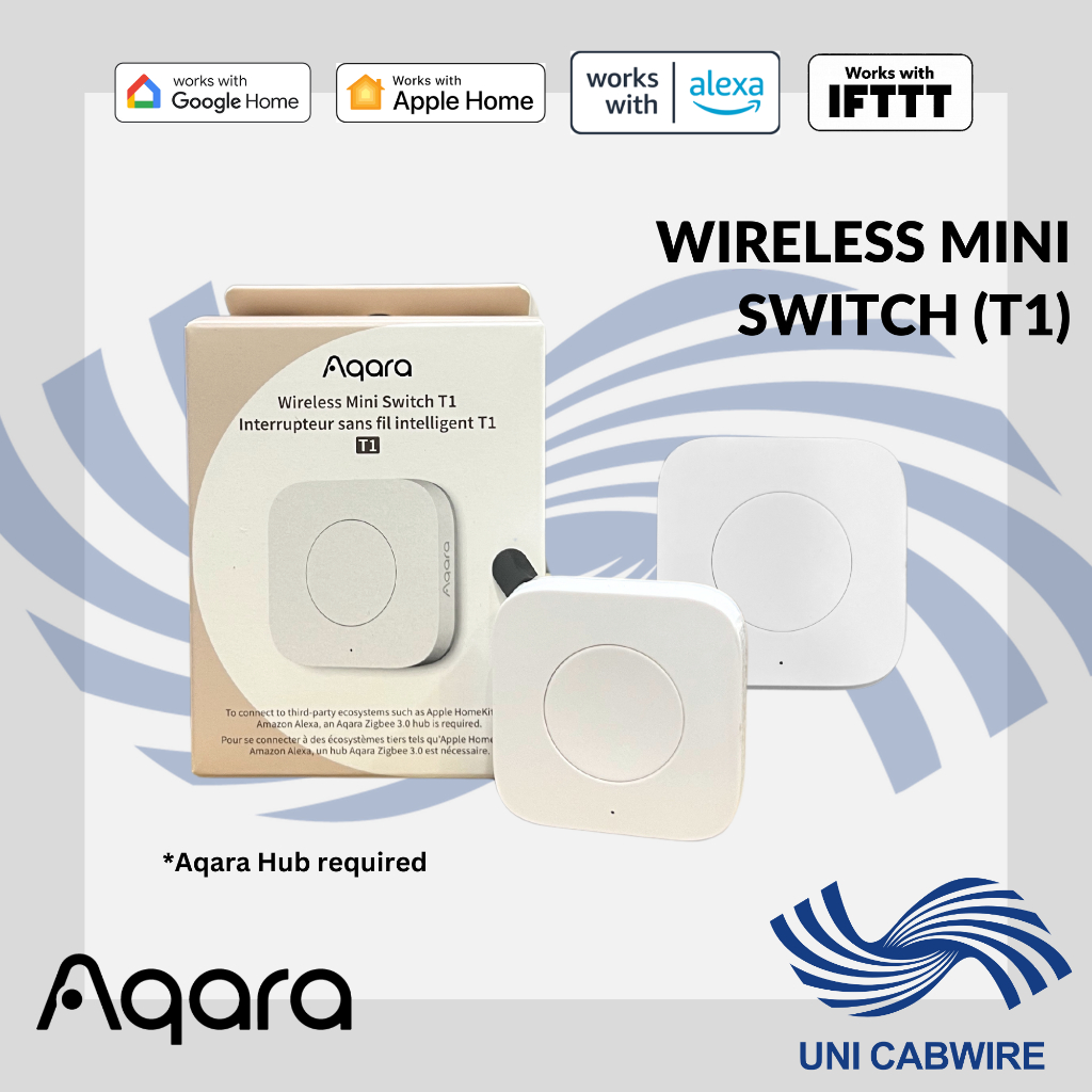 Aqara Wireless Mini Switch T1 (WB-R02D) | Shopee Philippines