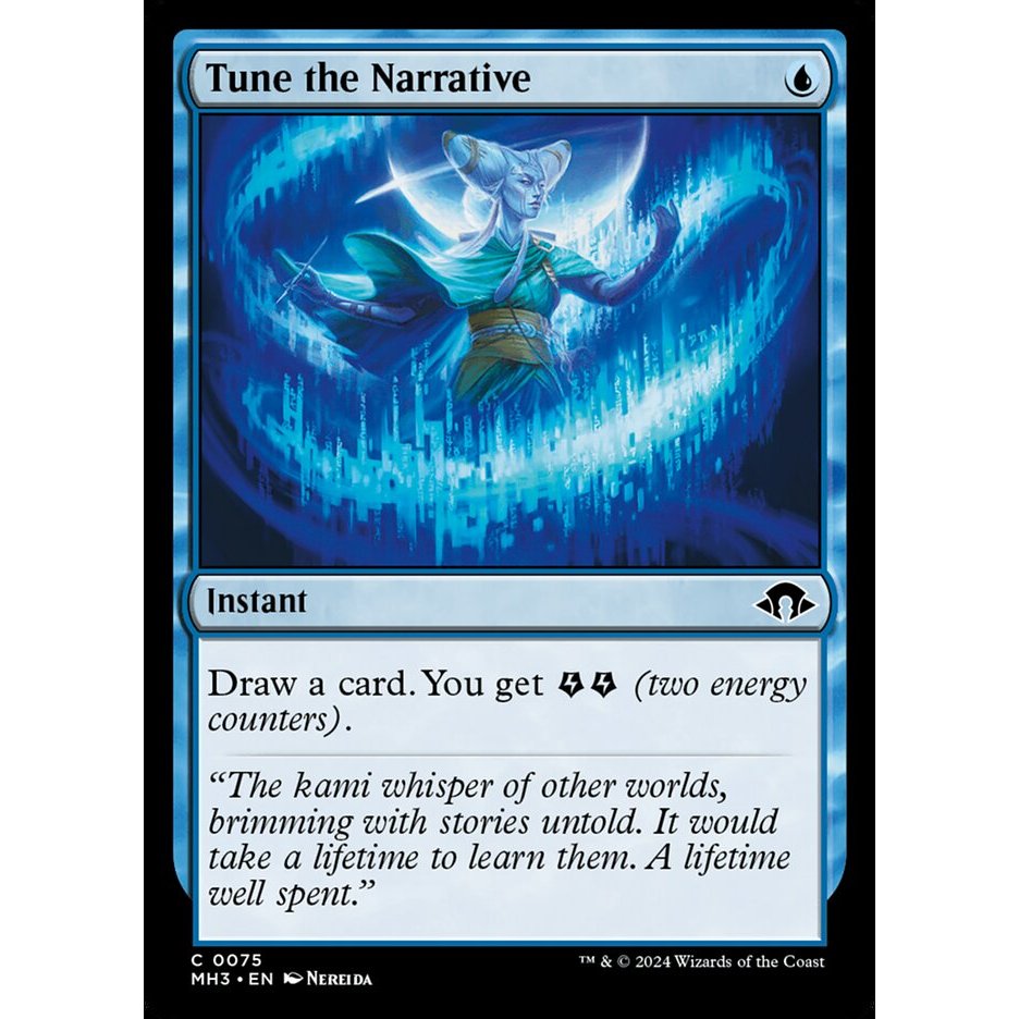 MTG Singles: Tune the Narrative NM Blue MH3 Modern Horizons 3 | Shopee ...