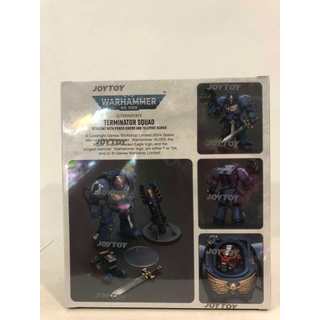 Joytoy Warhammer 40K Ultramarines Terminator Squad Sergeant with Power ...