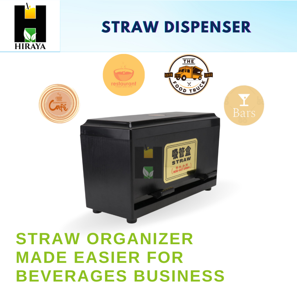 Plastic Straw Dispenser / Straw Container / Straw Holder / Adjustable ...