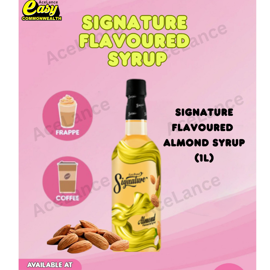 EASY SIGNATURE - Almond Syrup 1L | Shopee Philippines