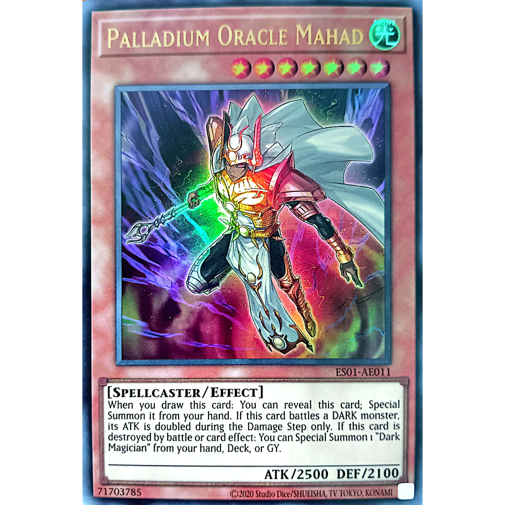 ES01-AE011 Palladium Oracle Mahad UR SCR UTR YUGIOH CARD | Shopee ...
