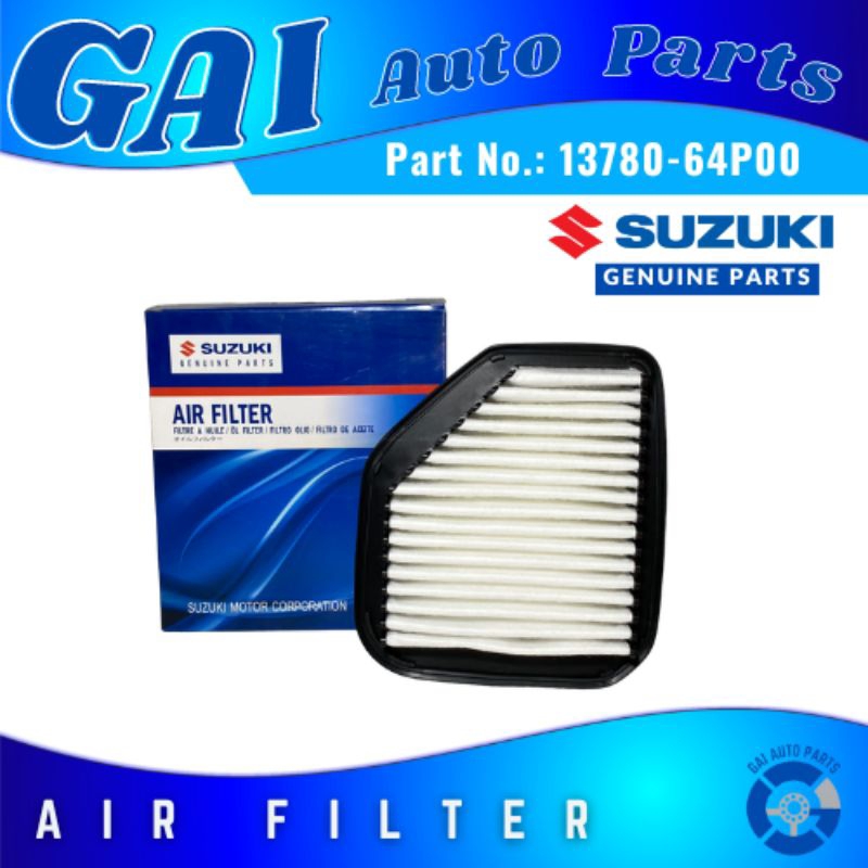 SUZUKI Air Filter for Every Transformer Van Wagon (13780-64P00) Genuine ...