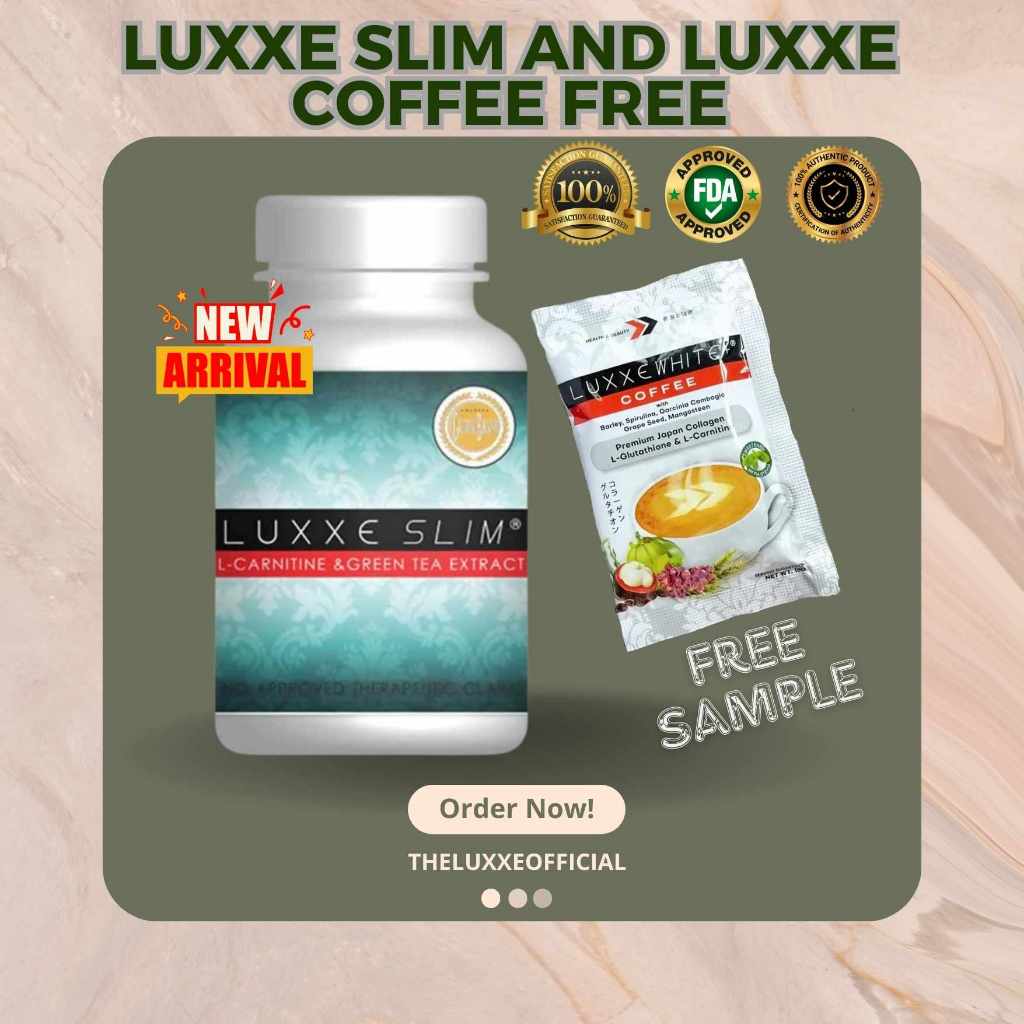 Frontrow Luxxe Slim With L-carnitine and green tea extract and 1 Sachet ...