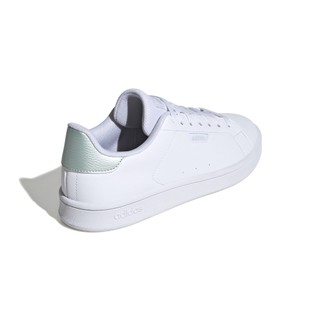 SHOE SALON Adidas Urban Court Women's Shoes White/Linen Green Metallic ...